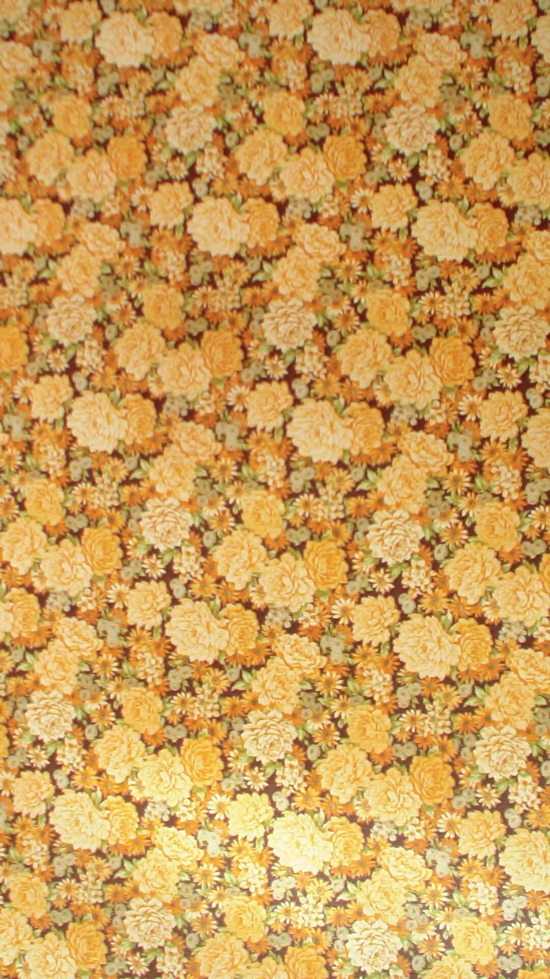 Original Vintage Wallpaper by the Metre - Vintage Small Flowers 60s ...