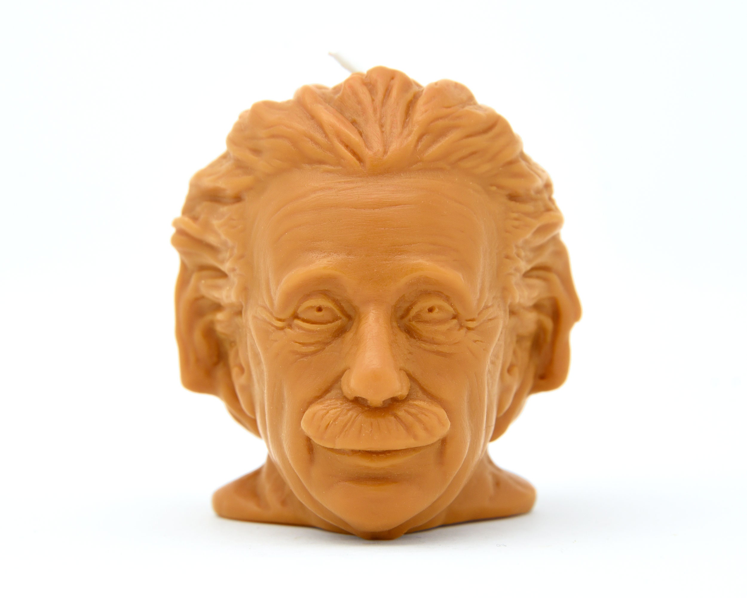 Albert Einstein Head Candle of the Genius Physicist of Quantum - Etsy