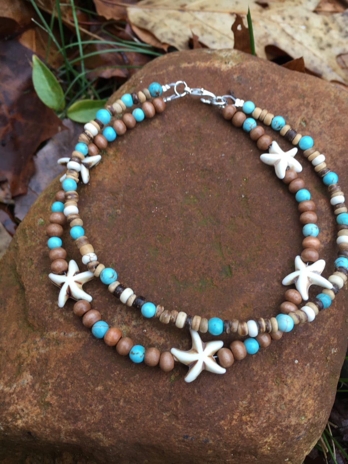 Beach Anklet Starfish Anklet Boho Anklet Ankle Bracelet | Etsy