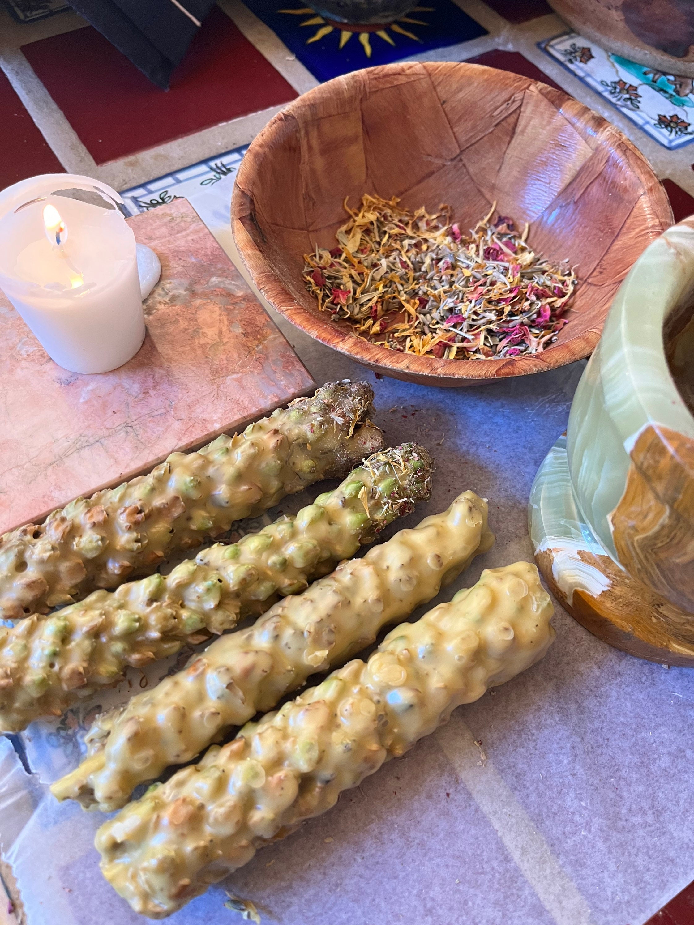 Hag Torch Witch Candle Vegan - Etsy