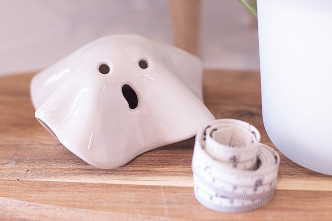 Ceramic Ghost Halloween Tea Light Style Decorations Gift - Etsy