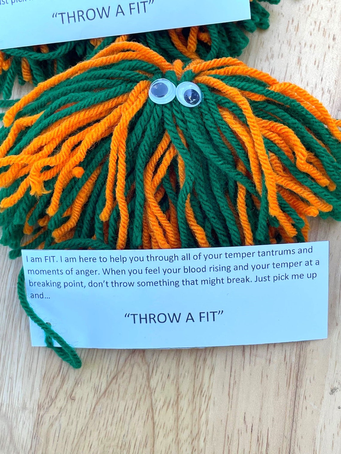Miami Hurricanes Throw A Fit Dolls, Hurricanes Gag Gift, Throw a Fit ...