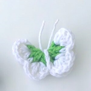 Crochet Butterfly Magnets, Butterfly Magnets, Crochet Magnets ...