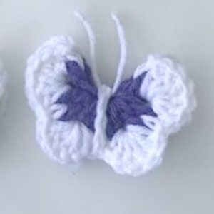 Crochet Butterfly Magnets, Butterfly Magnets, Crochet Magnets ...