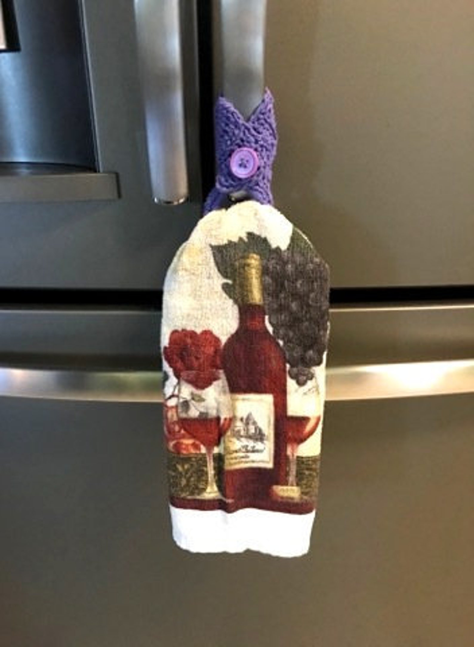 Fridge Towel Holder Dish Cloth Hanger for Fridge Door - Etsy