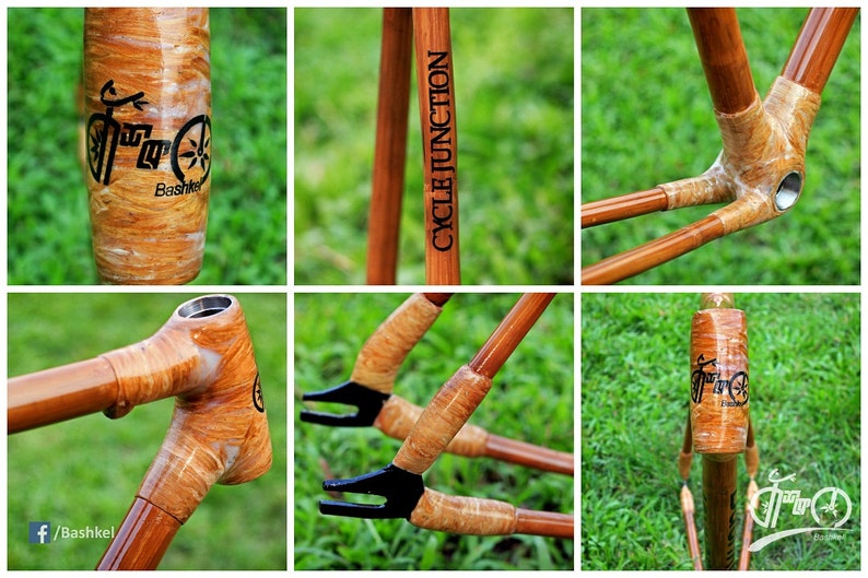 Bamboo Bike Frame - Etsy UK