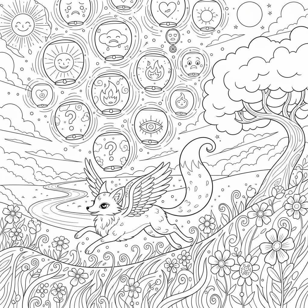 The Chilluminati - Familiars in Action: Digital Coloring Book - Etsy