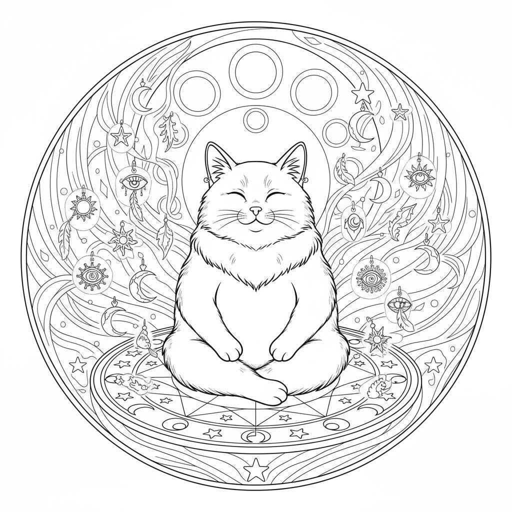 The Chilluminati - Familiars in Action: Digital Coloring Book - Etsy