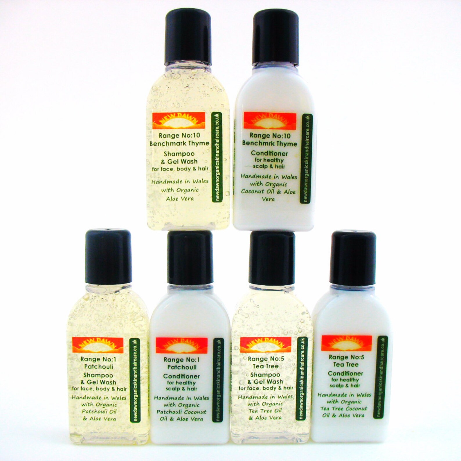 Sore Scalp Shampoo & Conditioner Sample Pack ~ Organic Remedy for Sore ...