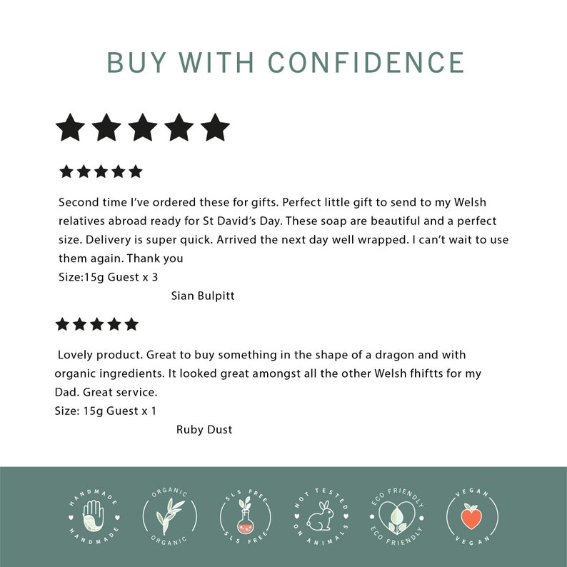 WELSH DRAGON SOAP ~ Handmade Gift Soaps ~ Made in Wales ~ Natural ...