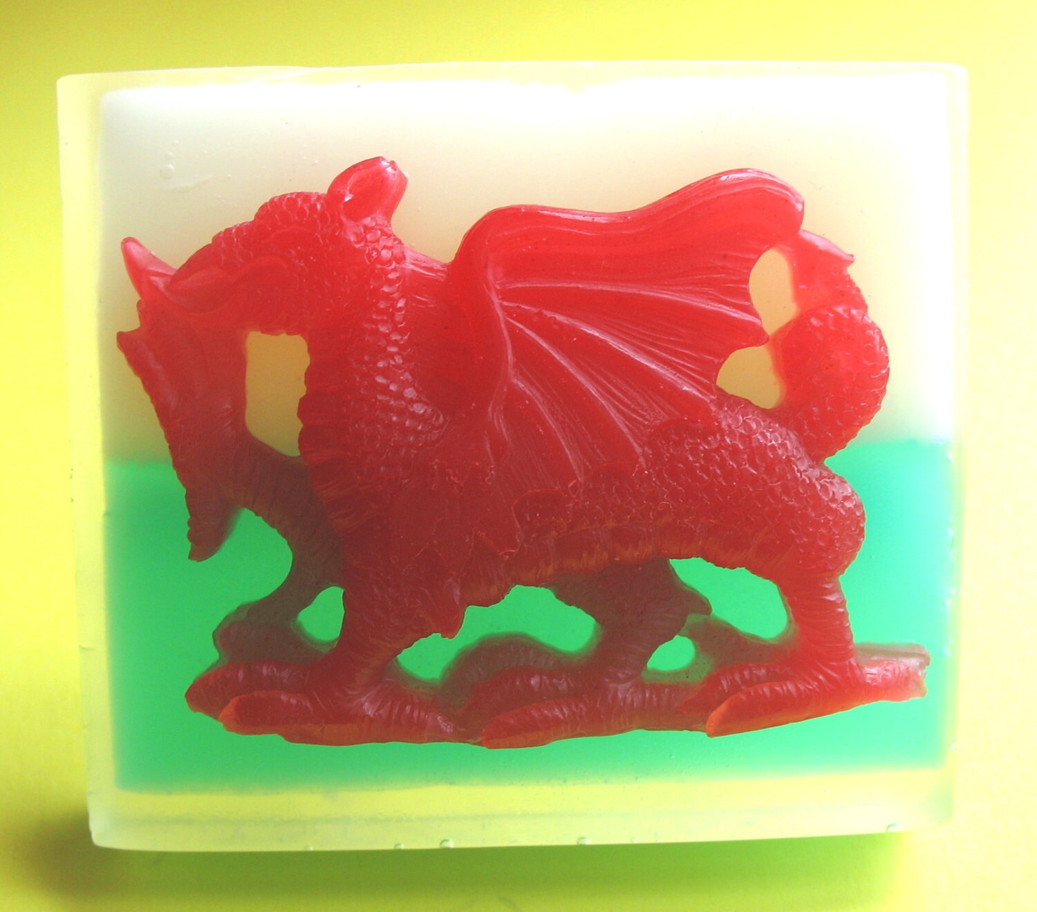 WELSH FLAG SOAP ~ Unique Gift Soaps ~ Handmade in Wales - Etsy