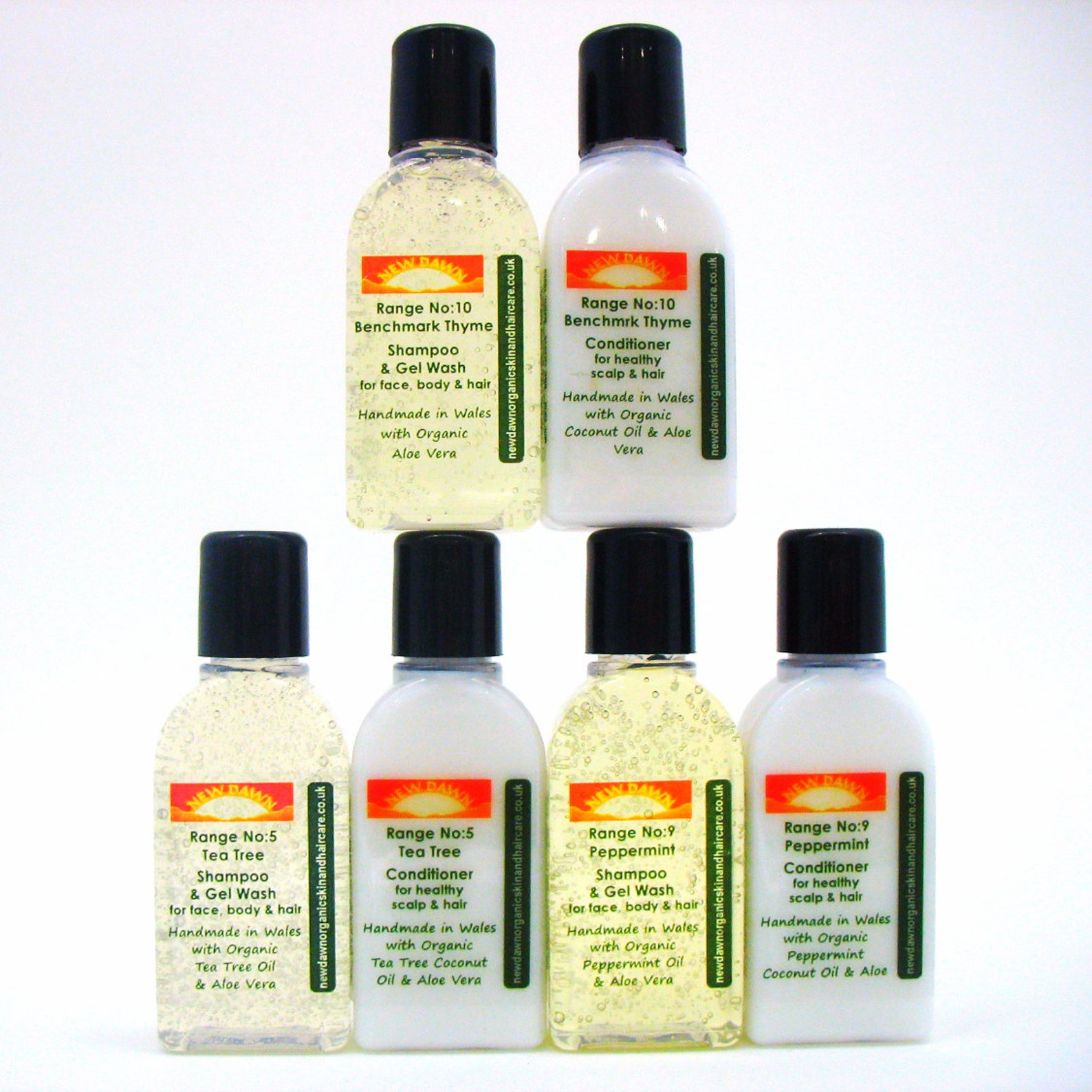 Head Lice Shampoo & Conditioner Sample Pack ~ Natural Remedy for Nits ...