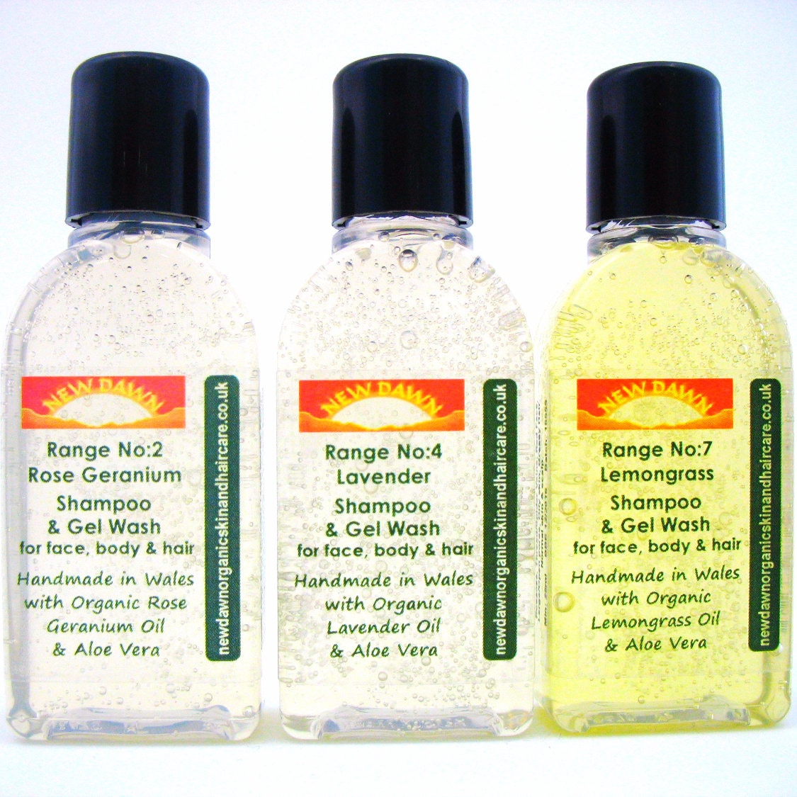 Greasy Hair Shampoo Sample Pack ~ Organic Shampoo for Oily Scalp & Hair ...