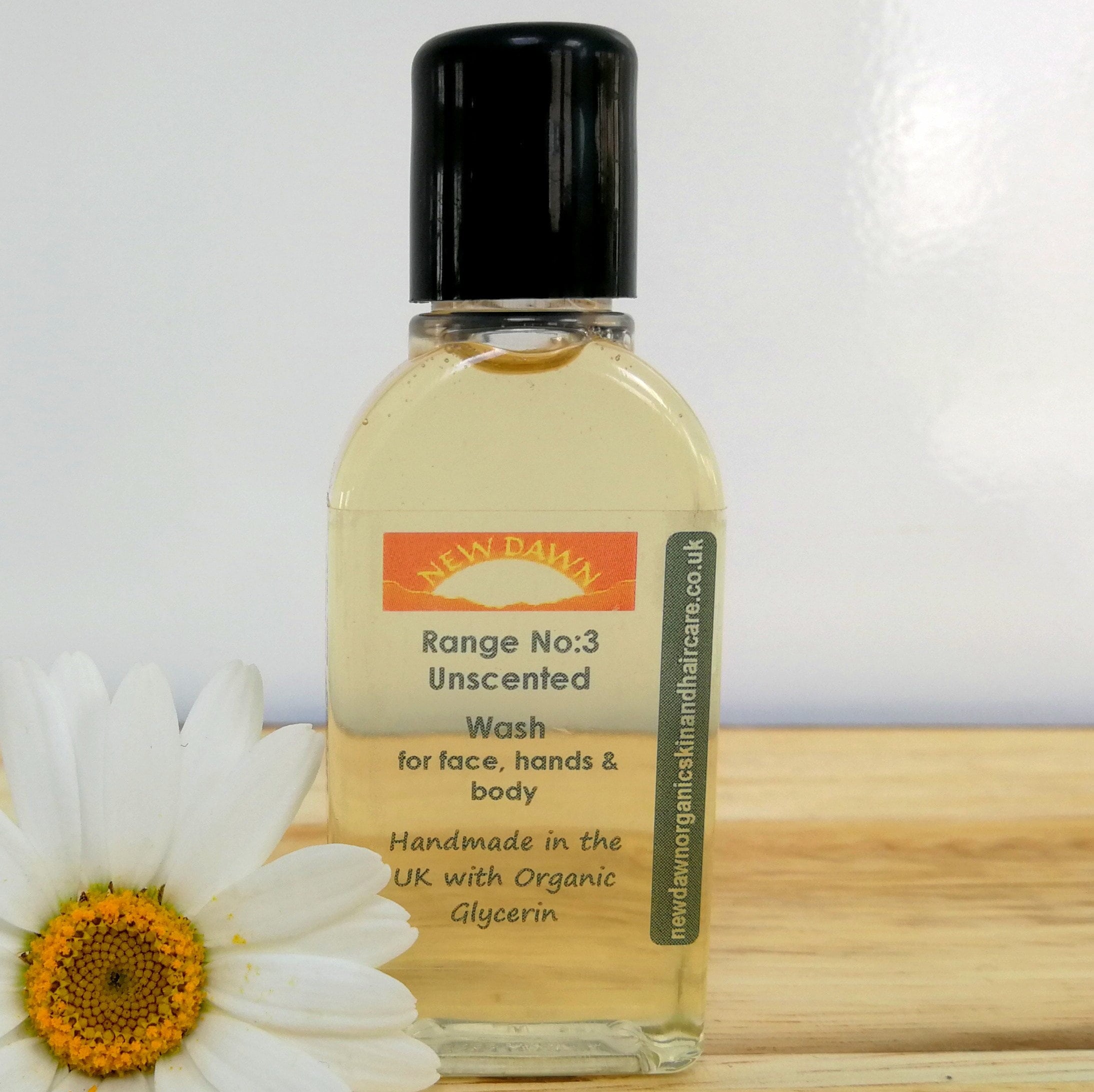 Unscented Organic Face, Hand & Body Wash ~ Sensitive Skin ~ Shower Gel ...