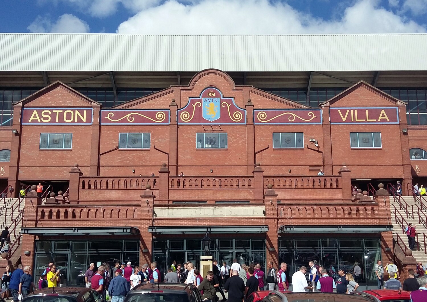Aston Villa A3 Minimalist Graphic Design Art Print - Villa Park ...
