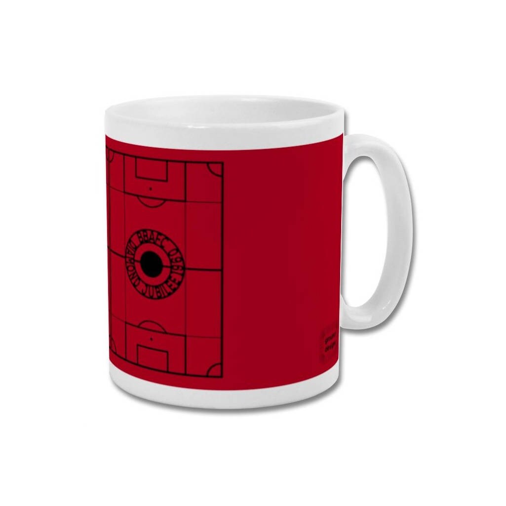 AFC Bournemouth Minimalist Graphic Design Mug - Dean Court "jubilee ...