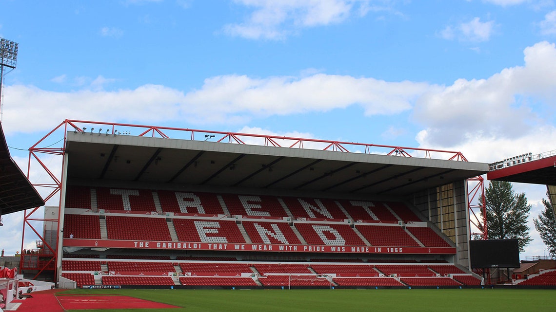 Nottingham Forest FC Football Cadeau Conception graphique A3 Art Print ...
