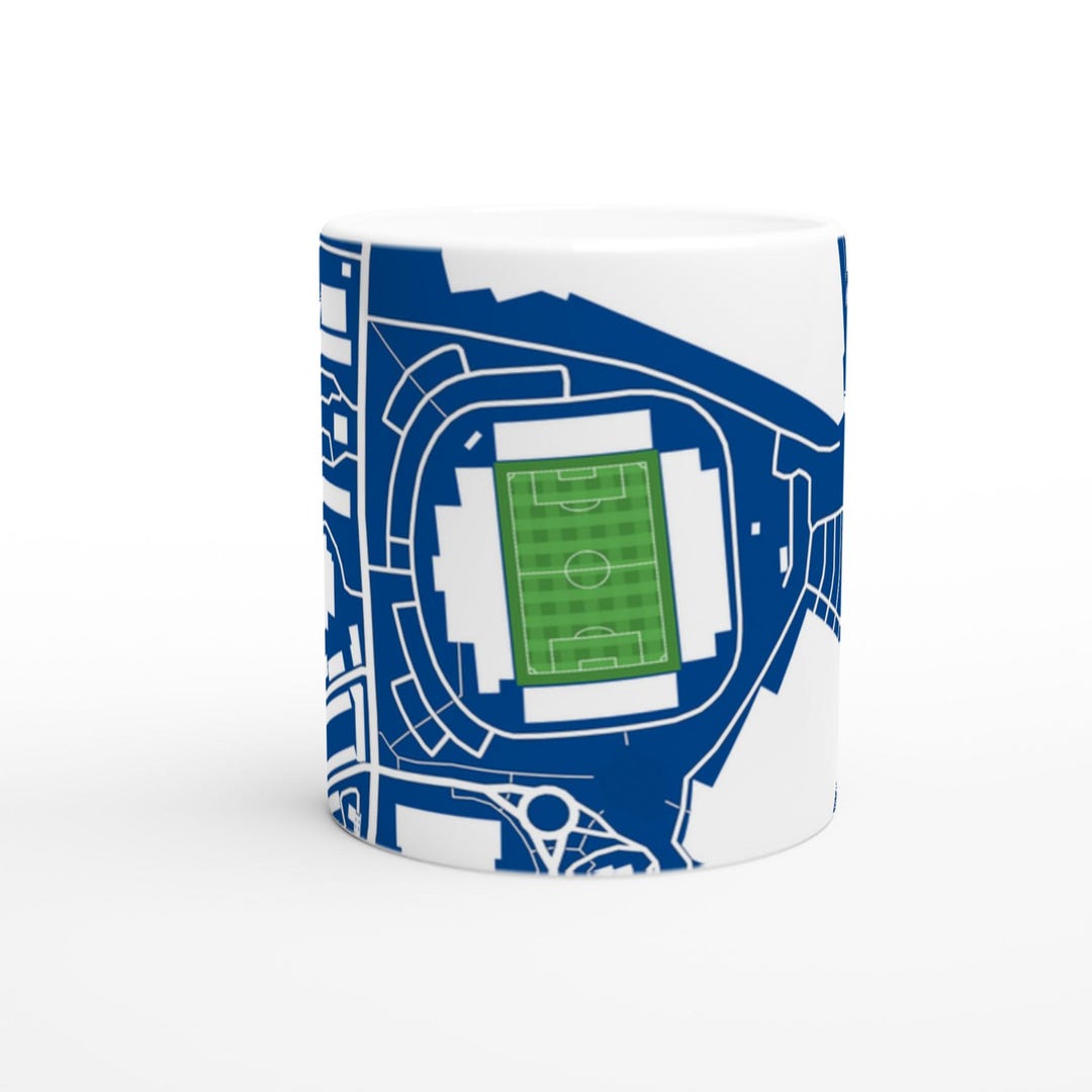 Chesterfield FC Stadium Mug - Stadium Map Edition - Etsy
