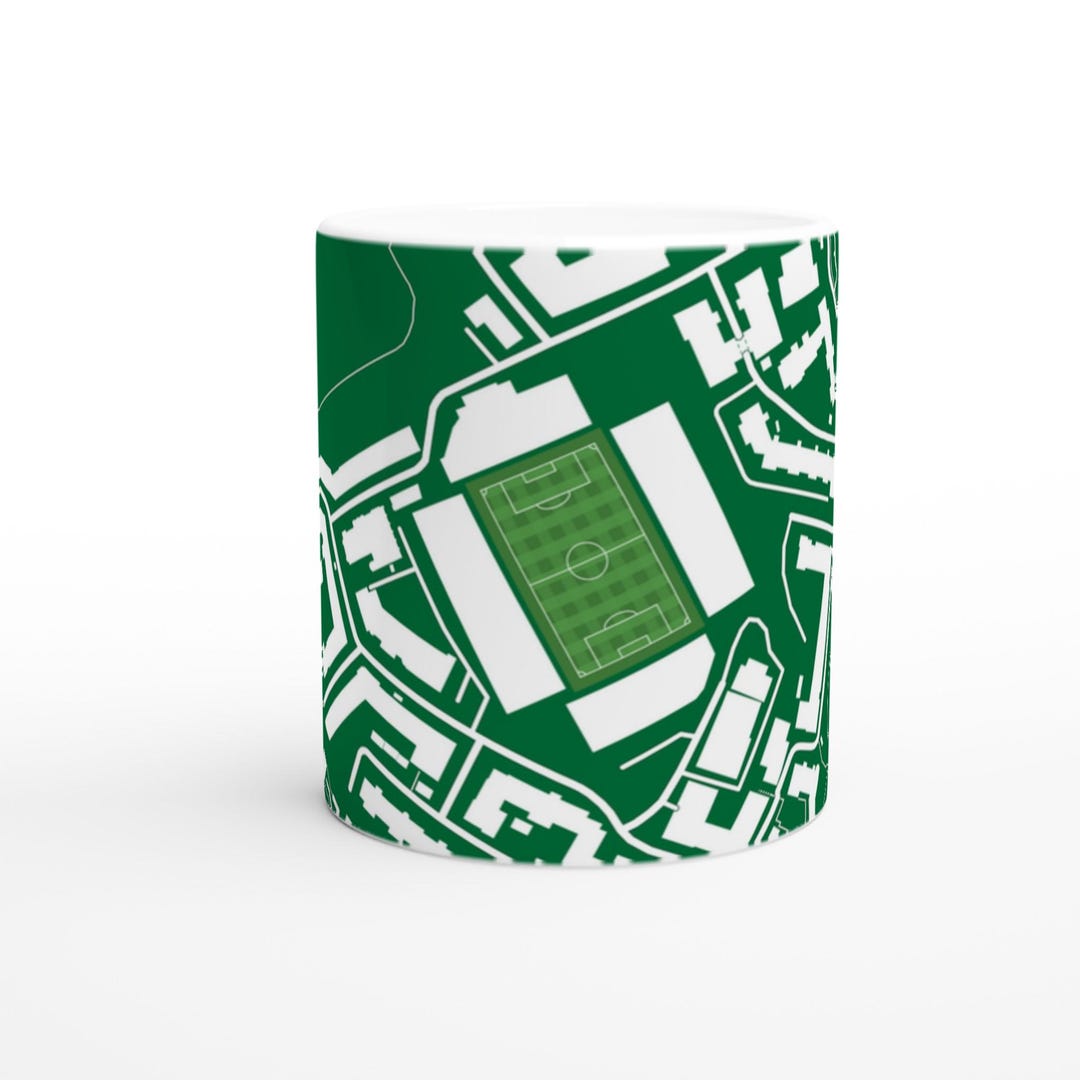 Hibernian FC - Easter Road Football Stadium Ceramic Mug - Hibs Fan Gift ...