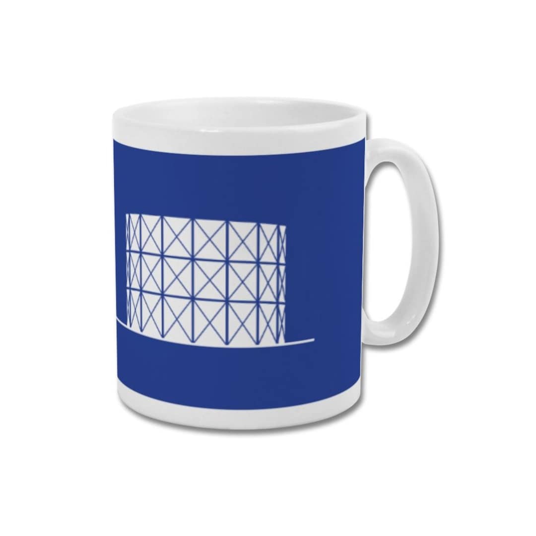 Bristol Rovers Minimalist Graphic Design Mug - Eastville "gasometers ...