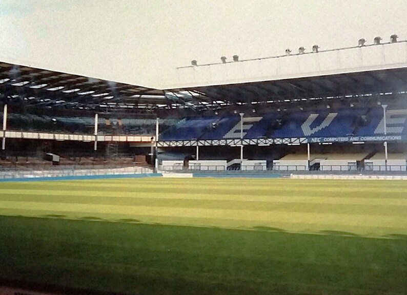 Everton FC Goodison Park Minimalist Graphic Design A3 Art Print Bullens ...