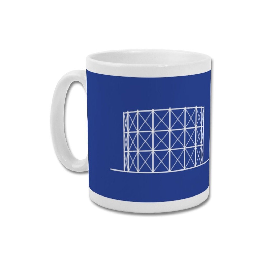 Bristol Rovers Minimalist Graphic Design Mug - Eastville "gasometers ...