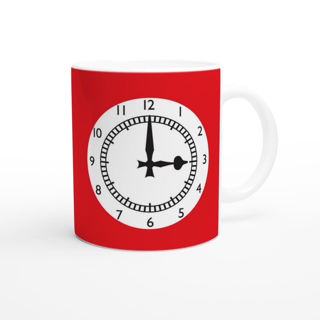 Arsenal Clock End Highbury Stadium Ceramic Mug - Stadium Map Edition - Etsy