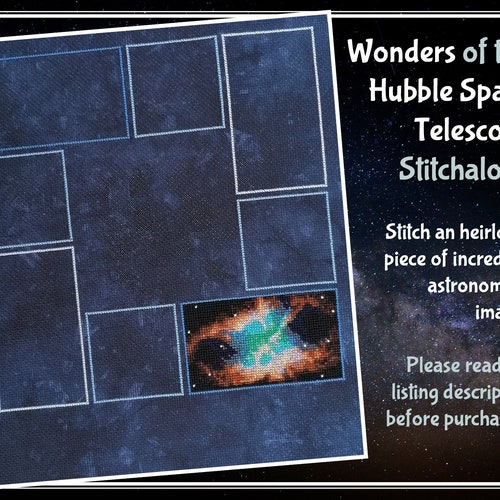 Wonders of the Hubble Space Telescope Stitchalong Astronomy - Etsy