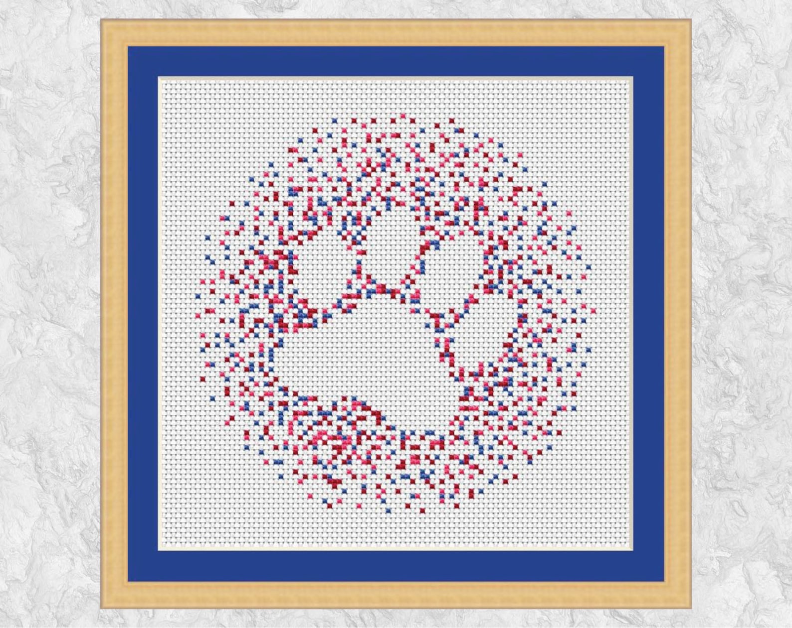 Paw Cross Stitch Pattern Printable Dog Paw Silhouette Cat - Etsy