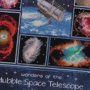 Wonders of the Hubble Space Telescope Cross Stitch Pattern - Previous Stitchalong - Instant ...