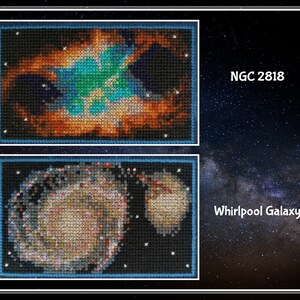 Wonders of the Hubble Space Telescope Cross Stitch Pattern - Previous Stitchalong - Instant ...