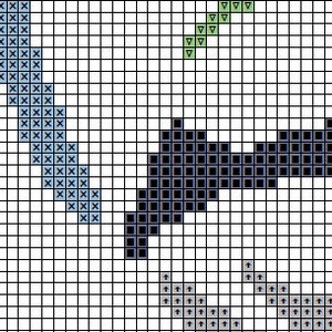 Running Cross Stitch Pattern, Gift for Runner, Sport Heart Chart ...