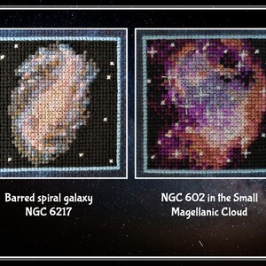 Wonders of the Hubble Space Telescope Cross Stitch Pattern - Previous Stitchalong - Instant ...