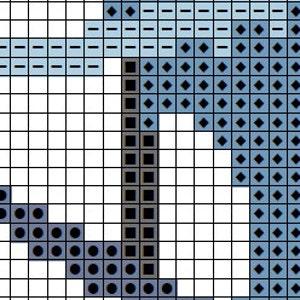 Music Cross Stitch Pattern, Silhouette Musical Instruments, Cello ...