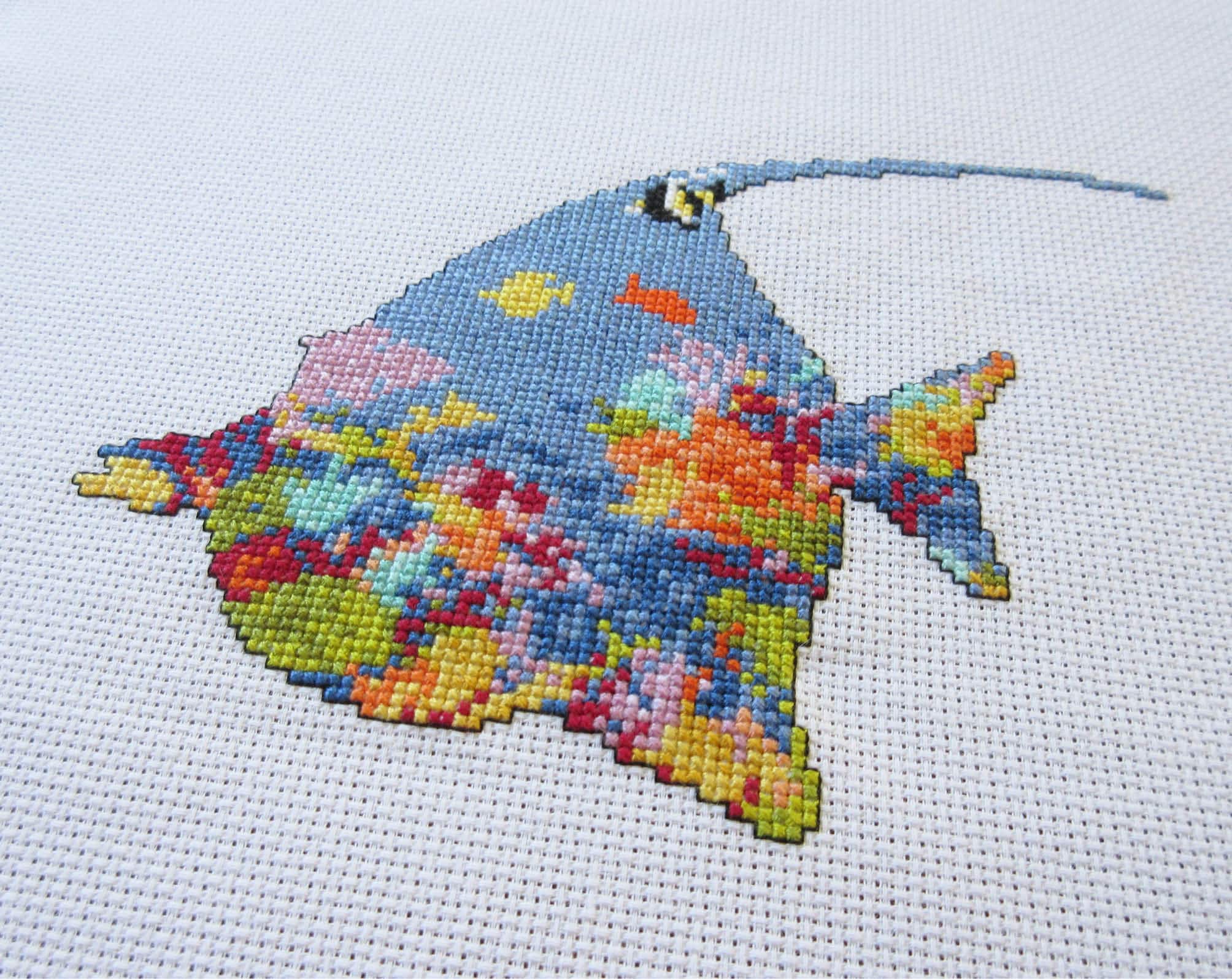 Coral Reef Fish Cross Stitch Pattern Printable Tropical Fish - Etsy