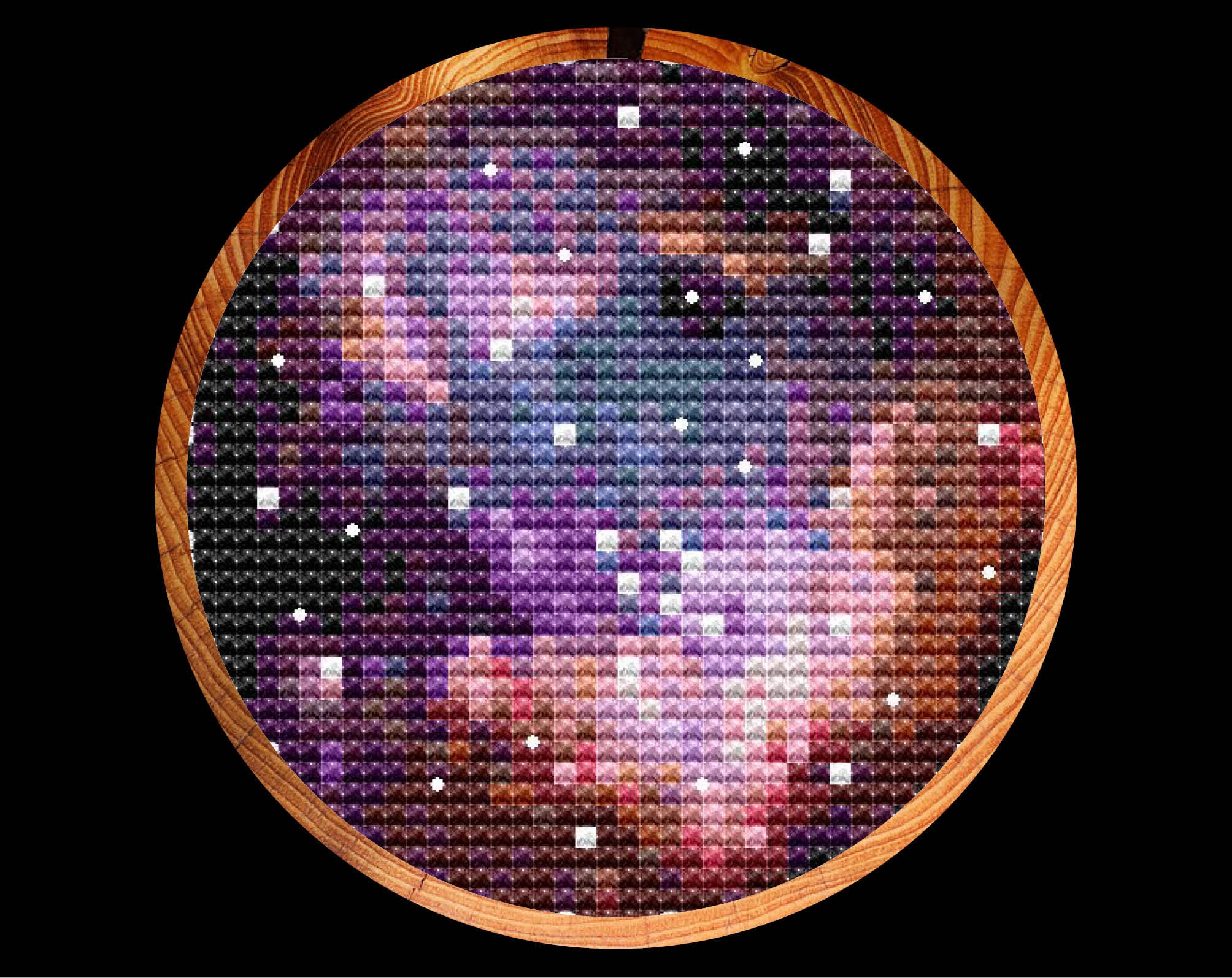 Astronomy Cross Stitch Patterns Set of Four Mini Nebulae and | Etsy UK
