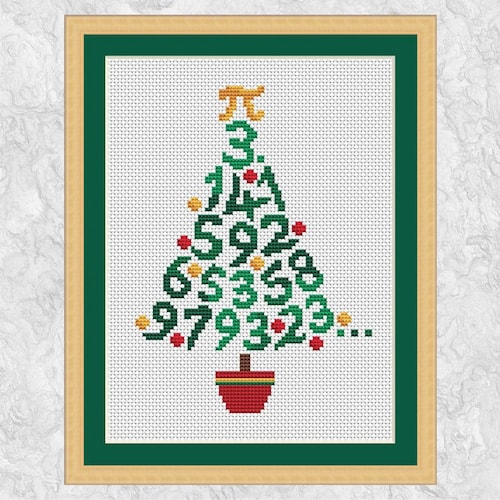 Math Teacher Cross Stitch Pattern - Etsy