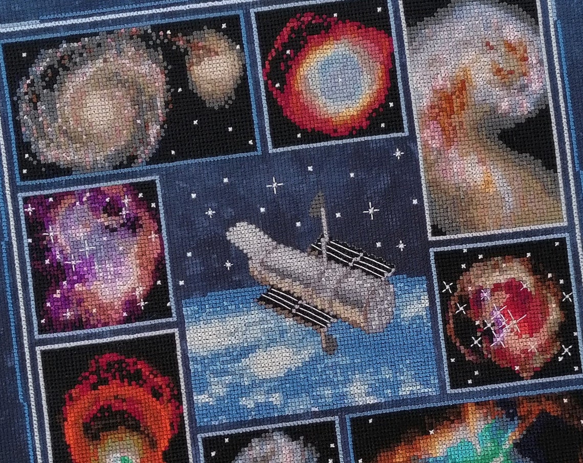Wonders of the Hubble Space Telescope Cross Stitch Pattern - Previous ...