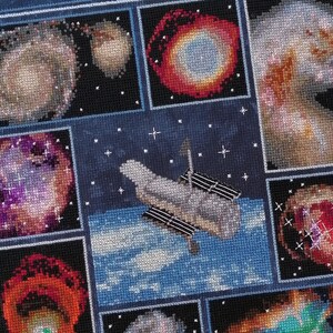Wonders of the Hubble Space Telescope Cross Stitch Pattern - Previous Stitchalong - Instant ...