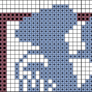 Music Cross Stitch Pattern PDF, Printable Brass Band Musician ...