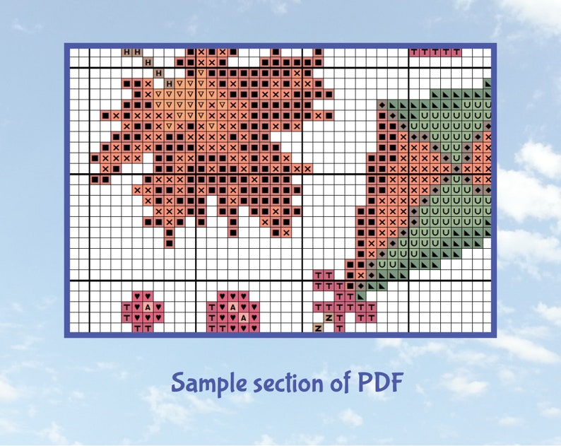 Autumn Bounty Cross Stitch Pattern A Stitch for All Seasons - Etsy