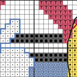 Softball Cross Stitch Pattern, Softball Players Silhouettes, Chart for ...