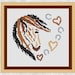 Pony Heart Cross Stitch Pattern, Gift for Horse Lover or Horse Rider ...