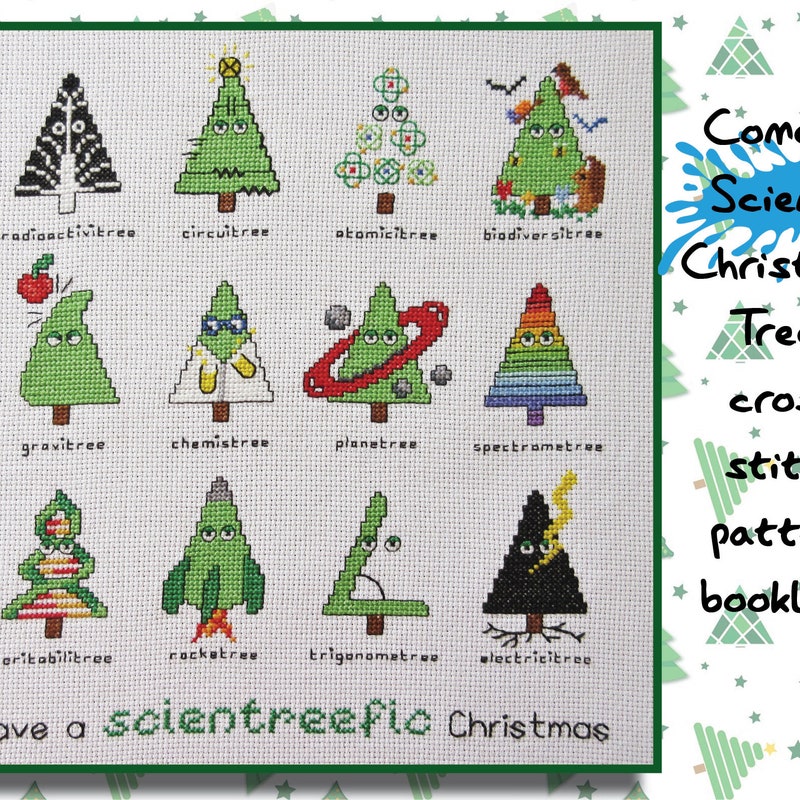 Science Cross Stitch - Etsy