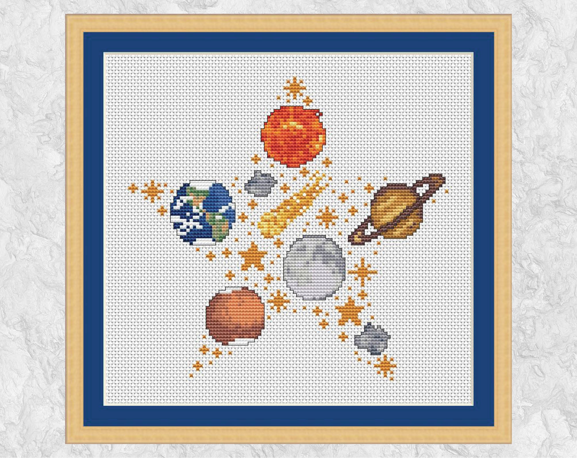 Solar System Star Patterns