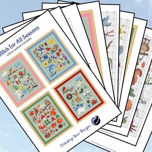A Stitch for All Seasons Cross Stitch Pattern Bundle - Complete ...