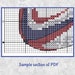 Rugby Cross Stitch Pattern Sport Counted Cross Stitch Chart - Etsy