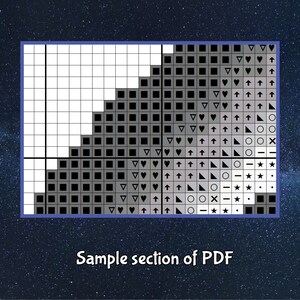 Solar Eclipse Cross Stitch Pattern, Accurate Astronomy and Space Design ...
