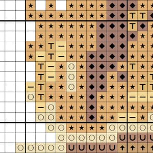 Cello Cross Stitch Pattern (female), Music Counted Cross Stitch Chart ...