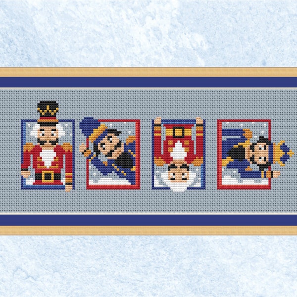 Nutcracker Cross Stitch - Etsy
